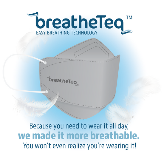 BreatheTeq USA - Most breathable KN95 face masks made in North America ...